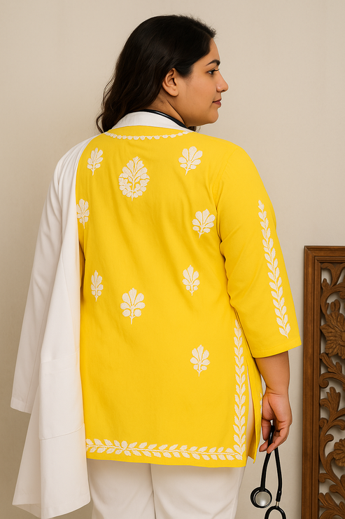 Gul short Modal kurtis – The Chikan Store