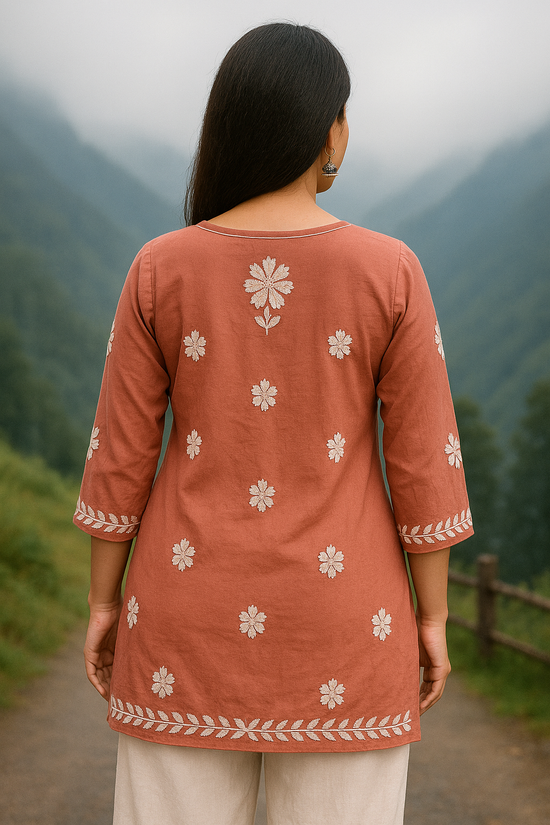 Gul short Modal kurtis – The Chikan Store